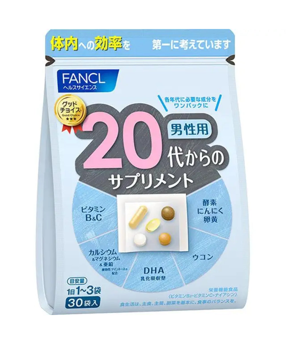FANCL vitamins 20 for men Fancl купити онлайн | Exc.ua