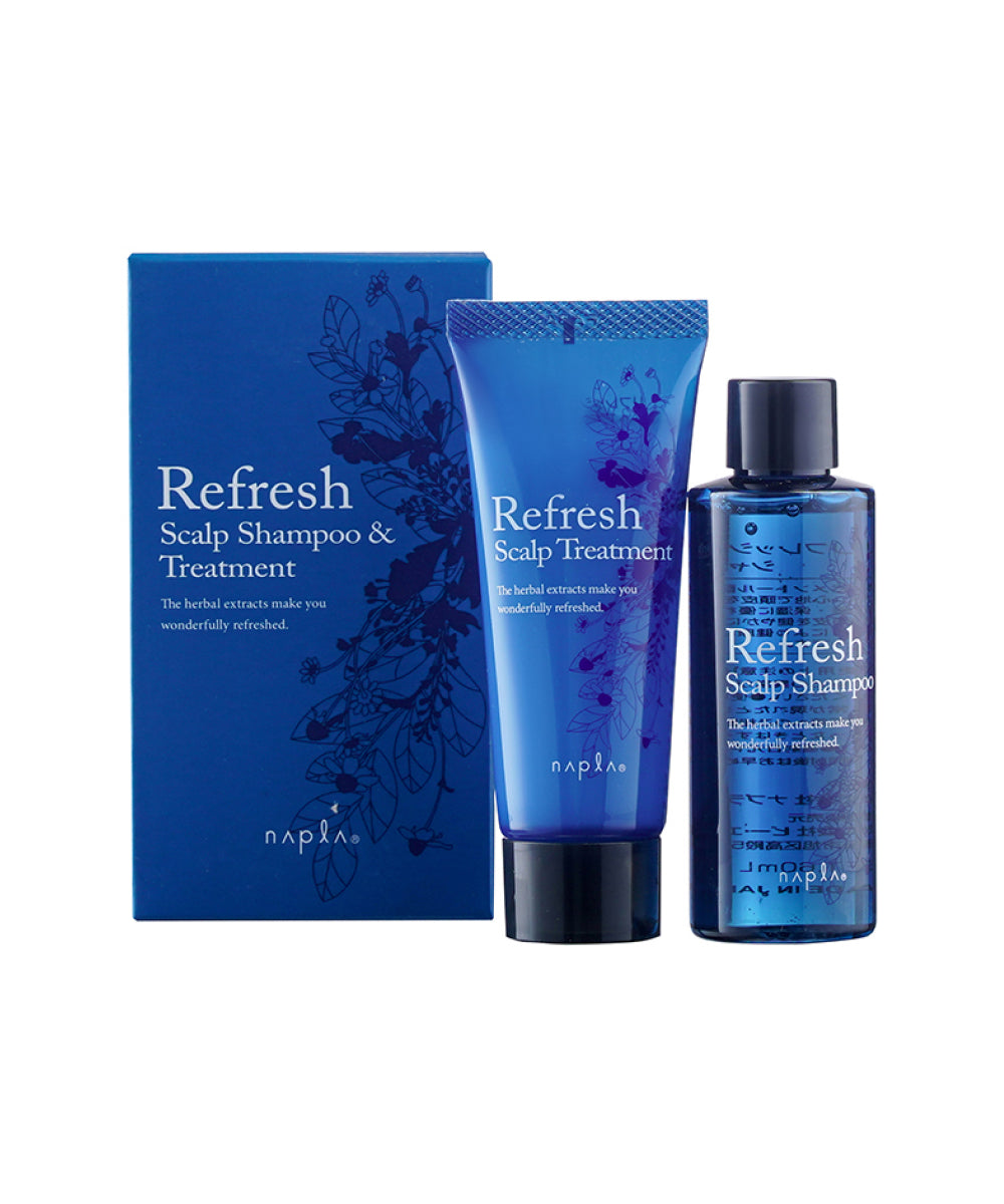 Napla Refresh Scalp Shampoo & Hair Treatment - Набір для свіжості та ...